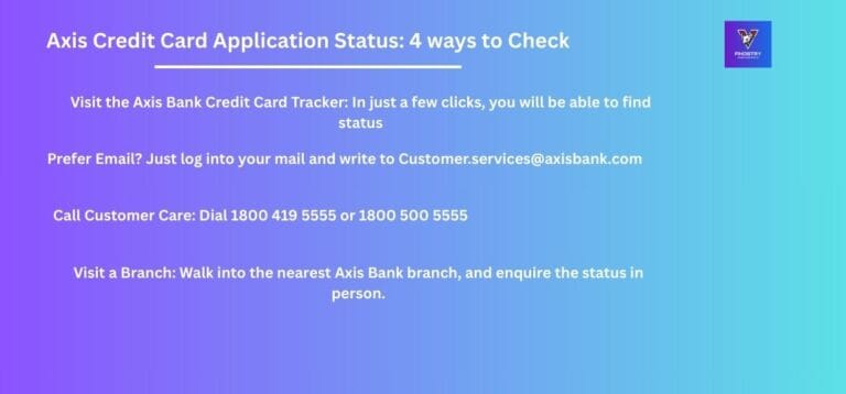 Axis Credit Card Application Status: 4 Ways To Check - Finostry